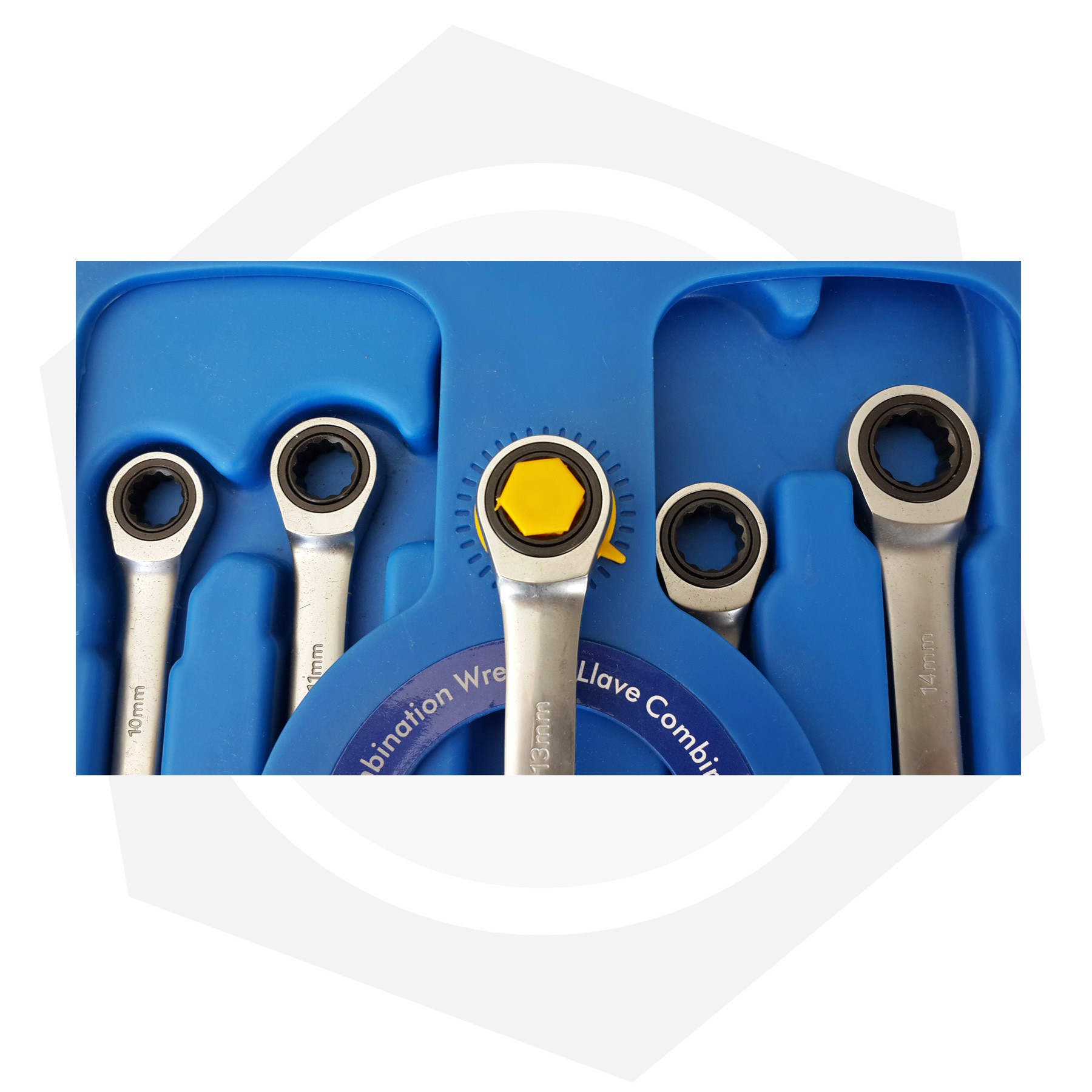 Juego de Llaves Combinadas con Crique Bremen 4761 - Milimétricas / 5 Piezas - Bulonera del ...