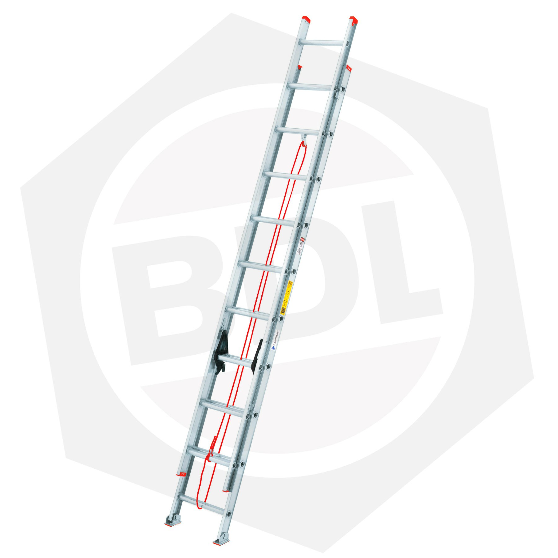 Escalera de Aluminio Extensible Alpina - 10 / 20 Escalones - Bulonera ...